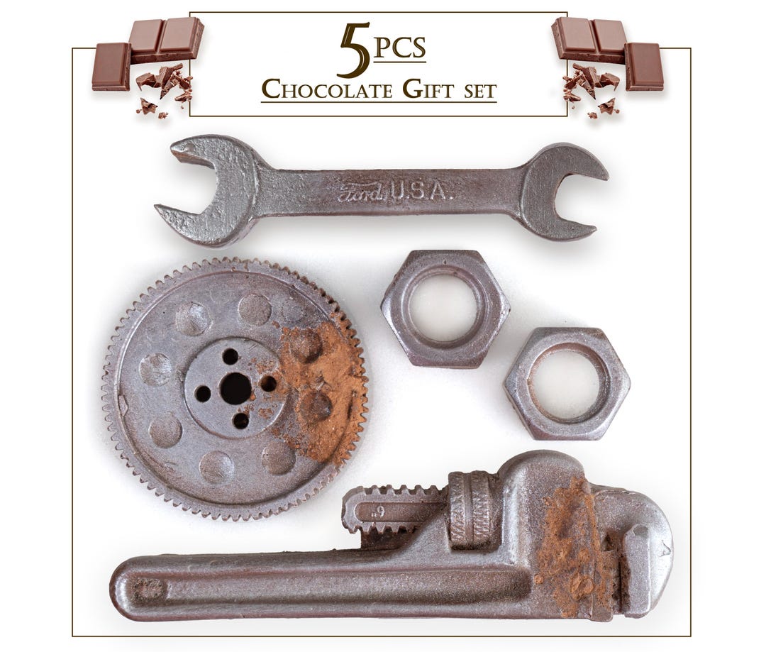 Chocolate Tool Set, Life-sized Realistic, Car, Guy ,gift, Father ...