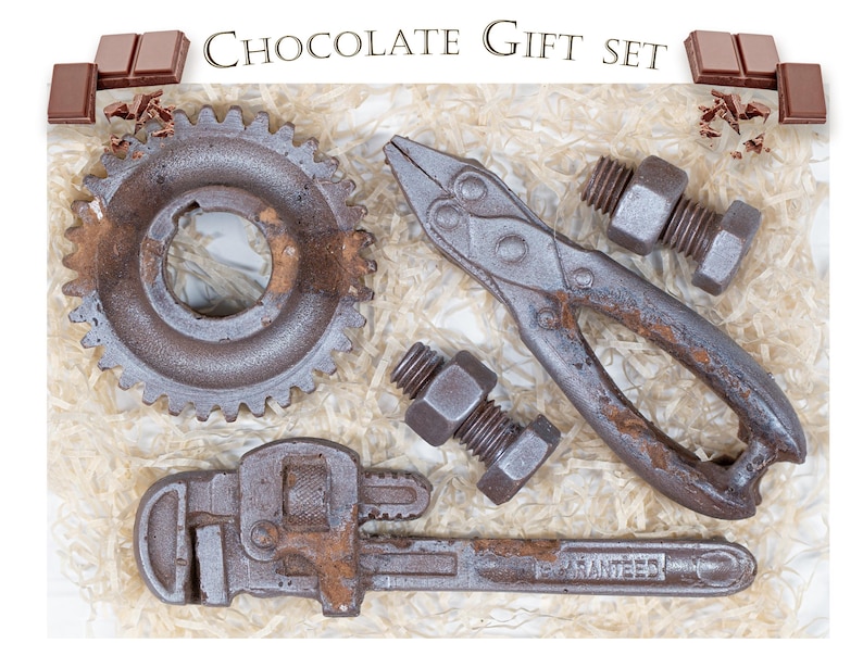 Chocolate Tool Kit Gift Set, Edible Mechanics Tools, Easter Gifts - Etsy