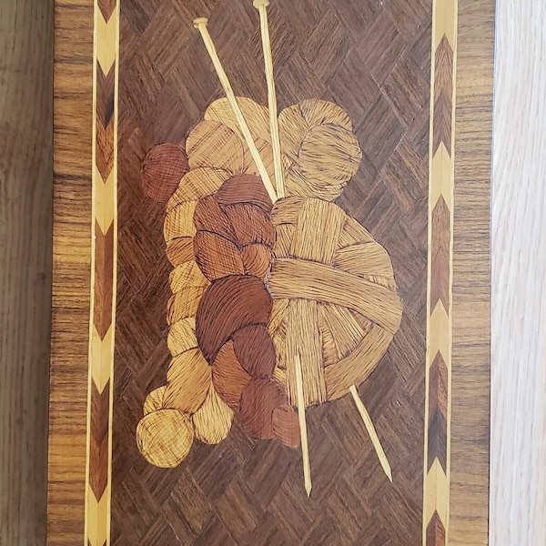 Inlaid Wooden Box - Etsy