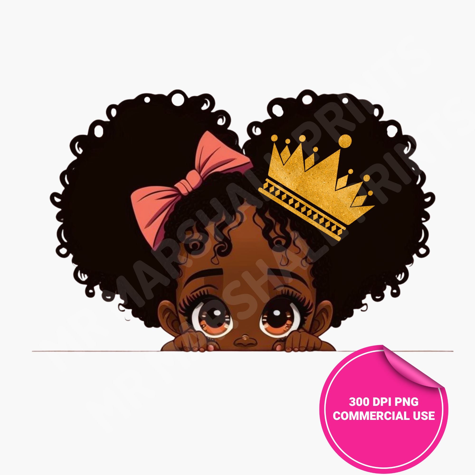 Black Girl Clipart, Peekaboo Png, Sublimation Design, Afro Girl Png, Afro American Girl Png ...