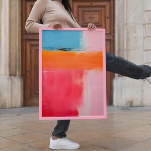 Mark Rothko Inspired Print, Modern Wall Decor, Minimal Painting ...