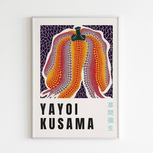 Yayoi Kusama Print, Yayoi Kusama Poster, Japanese Pop Art Gallery ...