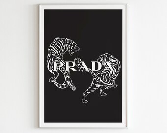 Prada Wall Art | Etsy