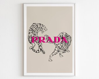 Prada Wall Art | Etsy