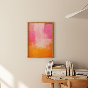 Mark Rothko Inspired Print, Modern Wall Decor, Minimalism Painting ...