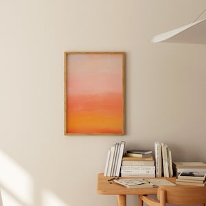 Mark Rothko Inspired Print, Modern Wall Decor, Minimalism Painting ...