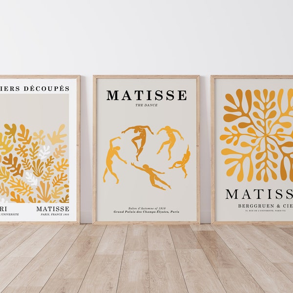 Yellow Matisse Print - Etsy