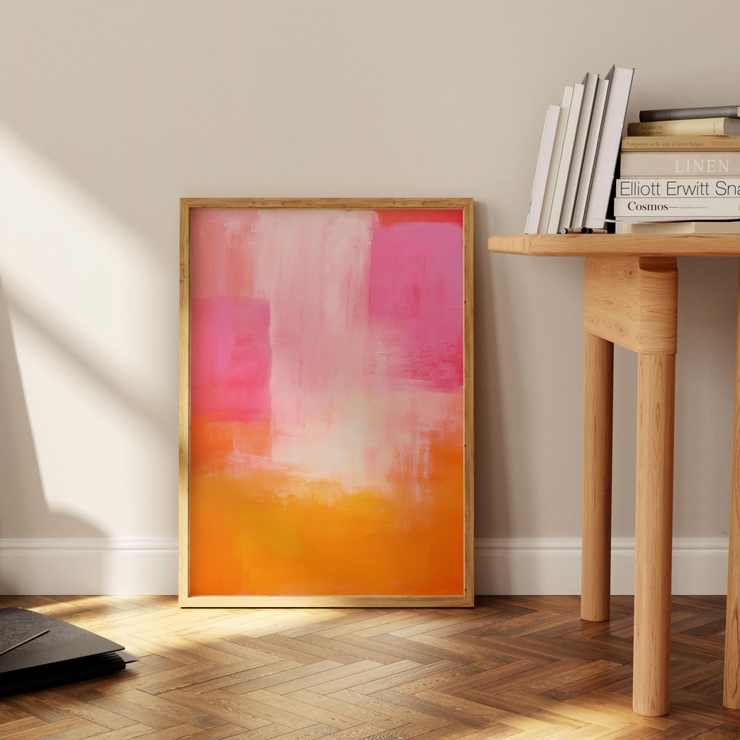 Mark Rothko Inspired Print, Modern Wall Decor, Minimalism Painting ...