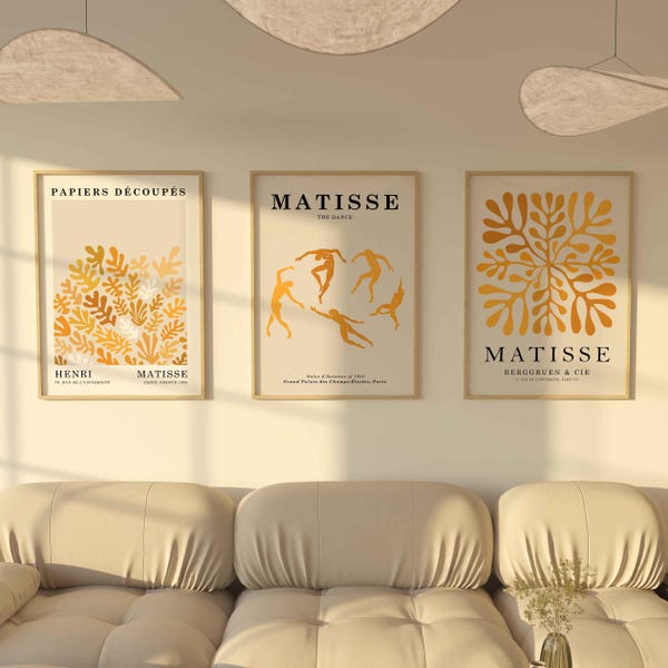 Yellow Matisse Print - Etsy