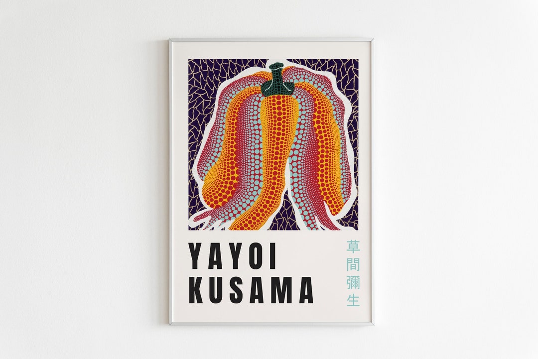 Yayoi Kusama Print, Yayoi Kusama Poster, Japanese Pop Art Gallery ...