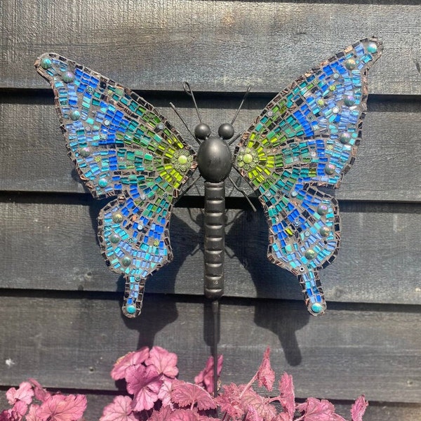 Mosaic Butterfly - Etsy