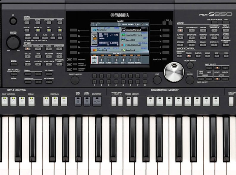 Mexican Styles Yamaha Piano, Arranger Keyboards Genos, Tyros 5, PSR ...