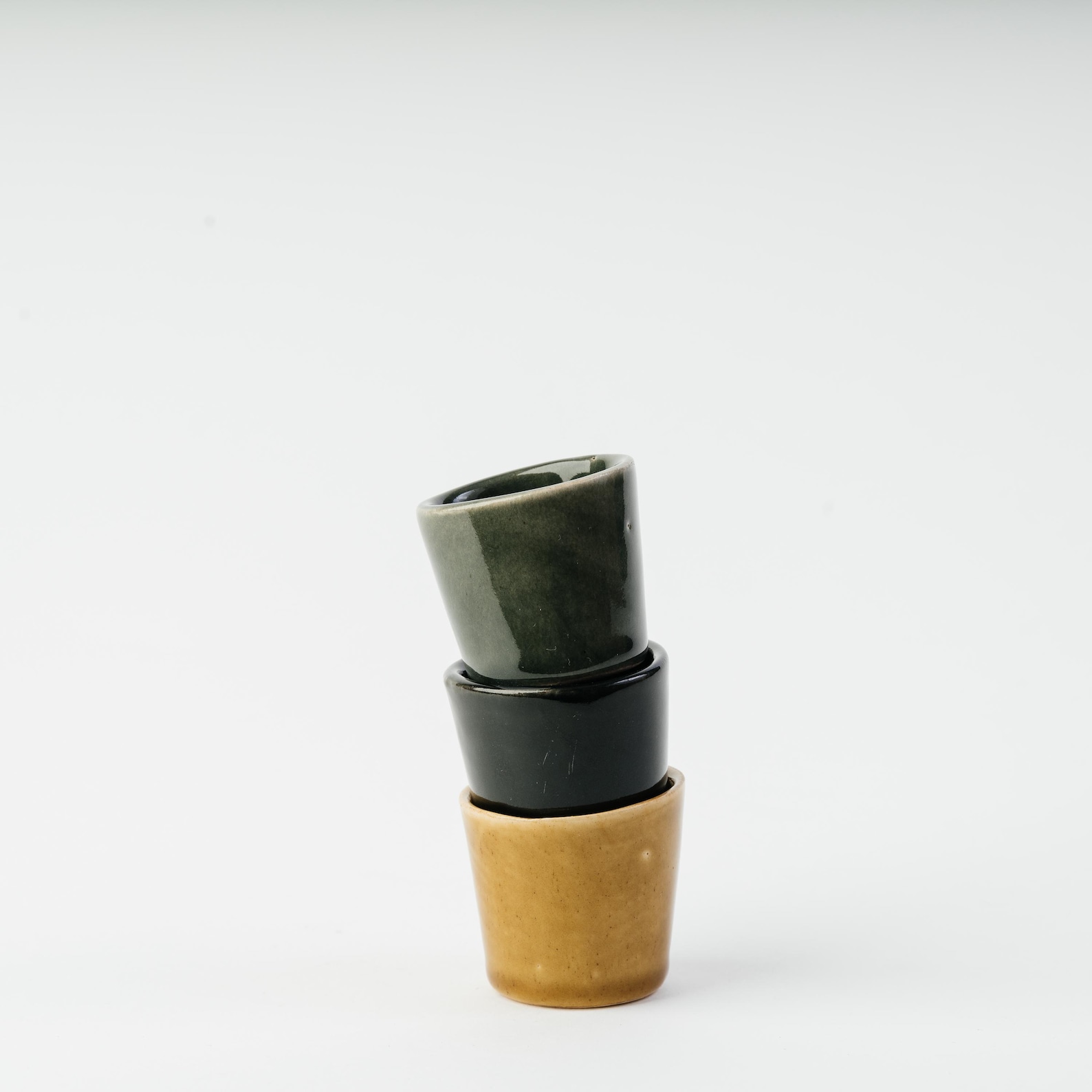Handmade Burnt Orange Ceramic Shot Glass: Modern Minimalist Barware - Etsy