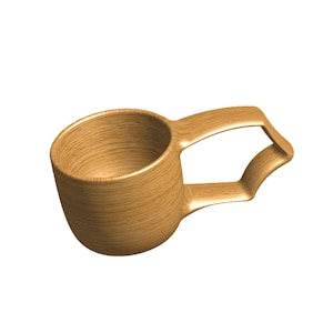 Kuksa Template Guksi Template Wooden Cup Drawing File for - Etsy