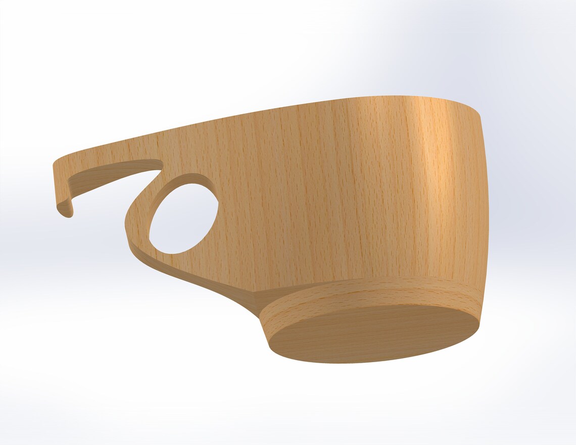 Kuksa Cup Template: 3D Print & CNC Files (digital Download) - Etsy