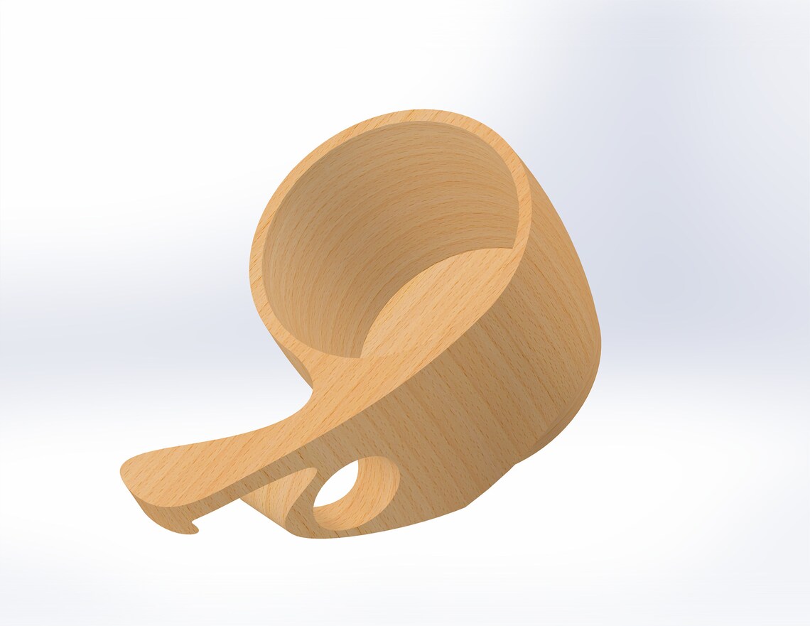 Kuksa Cup Template: 3D Print & CNC Files (digital Download) - Etsy