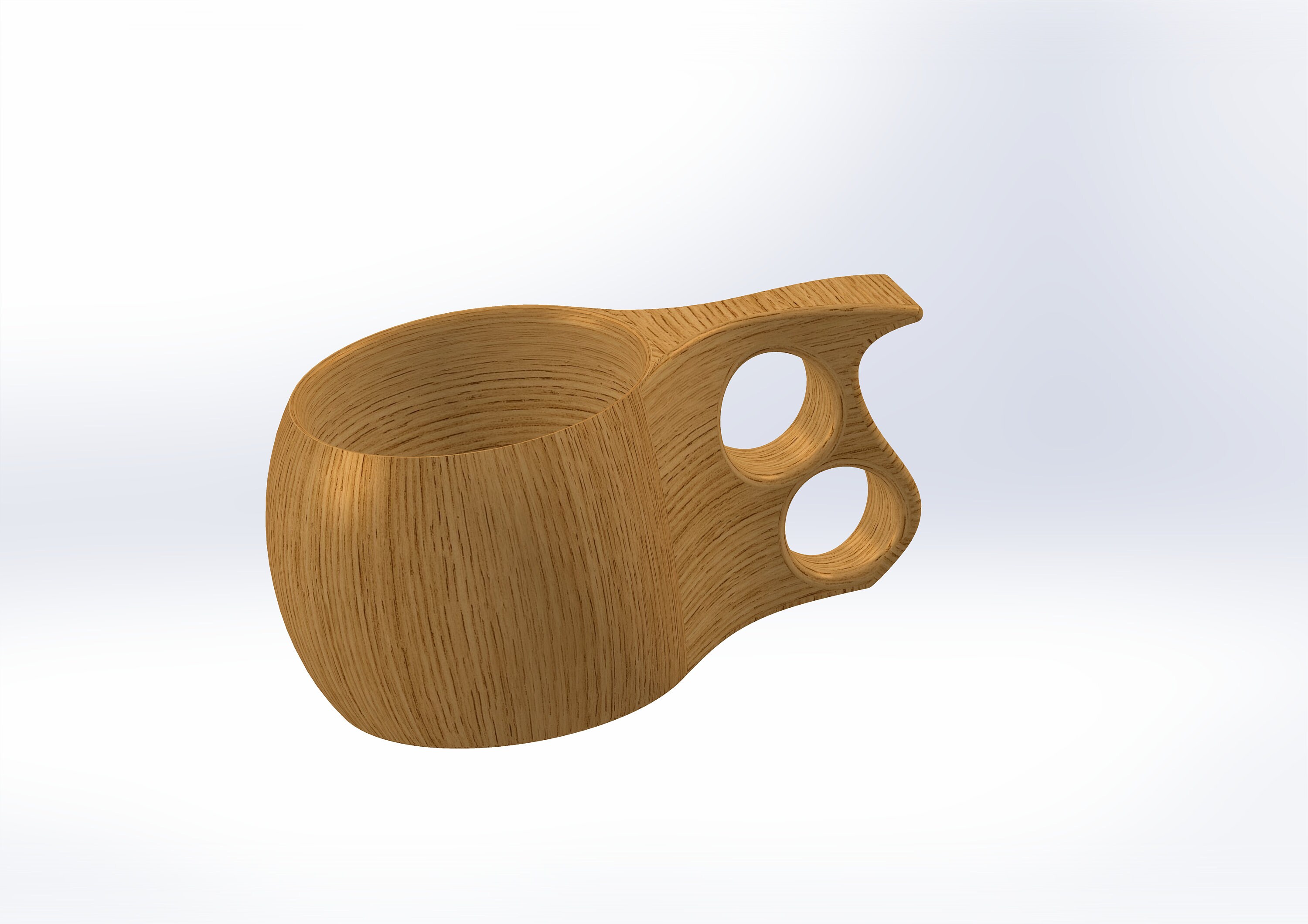 Kuksa Template, Guksi Template, Wooden Cup Drawing, File for 3D Print ...