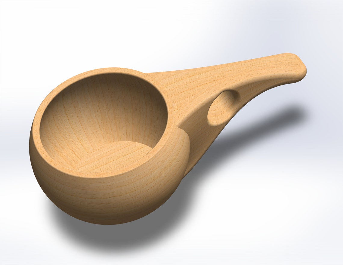 Kuksa Cup Template: 3D Print & CNC Files (digital Download) - Etsy
