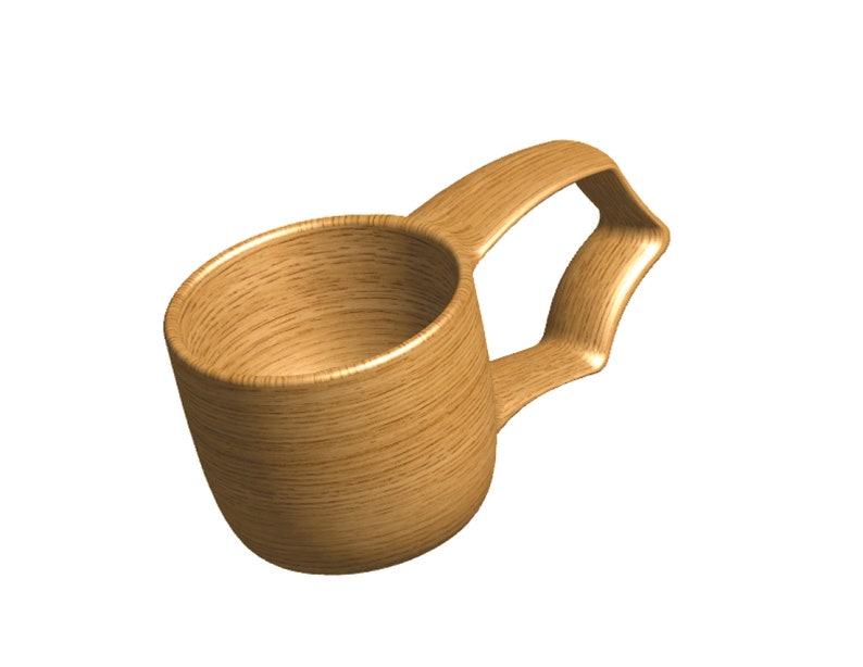Kuksa Template Guksi Template Wooden Cup Drawing File for - Etsy