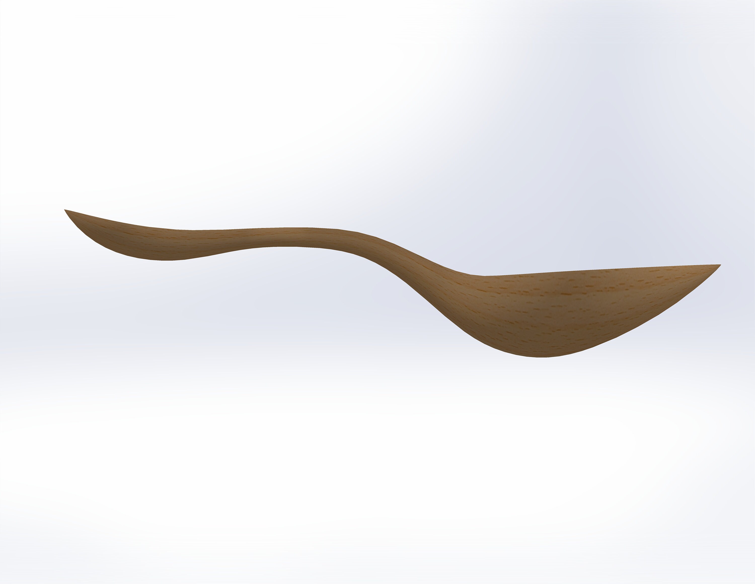 Wooden Spoon Template, Wood Carving Template, File for 3D Print and CNC ...