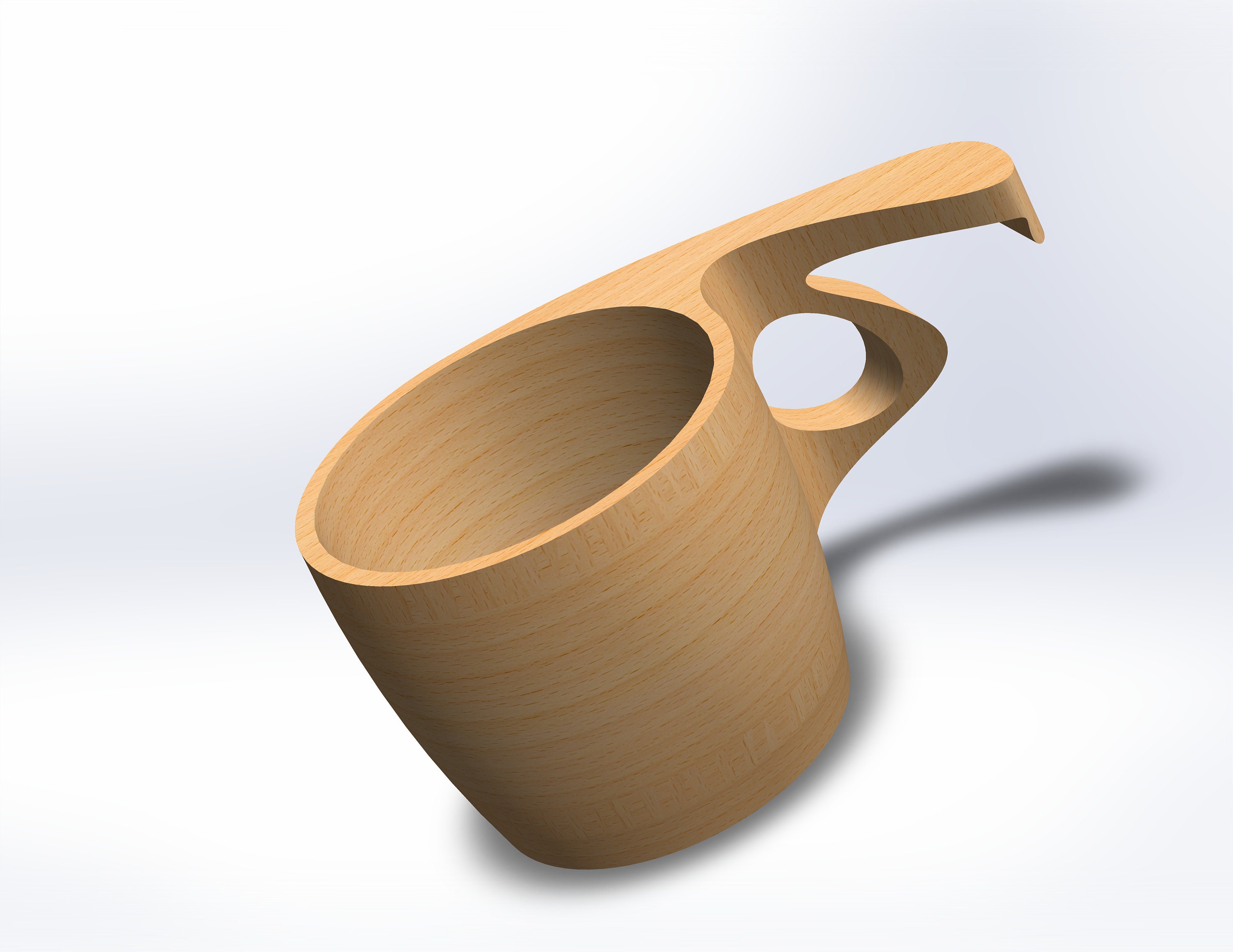 Kuksa Cup Template: 3D Print & CNC Files (digital Download) - Etsy