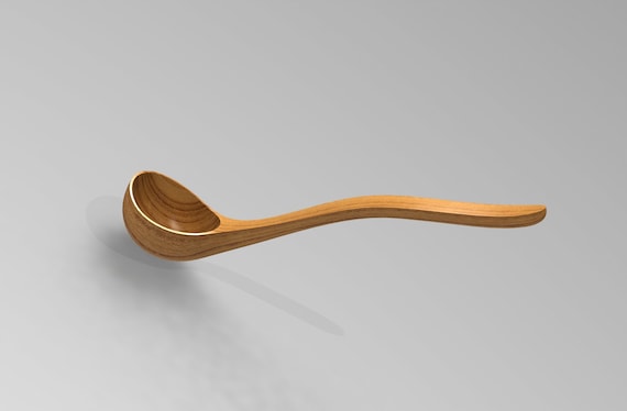 Wooden Spoon Template Wood Carving Template File for 3D - Etsy