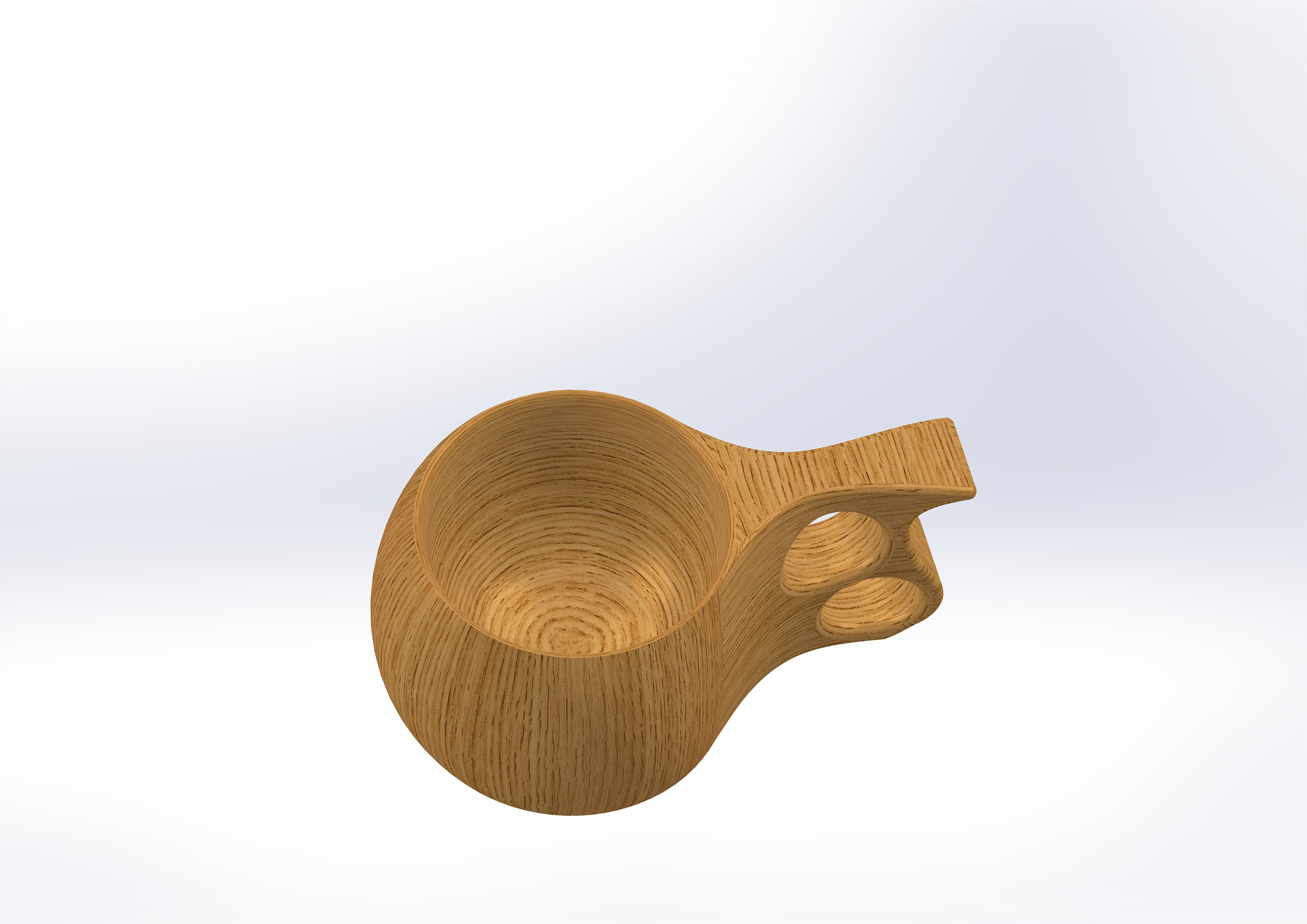 Kuksa Template, Guksi Template, Wooden Cup Drawing, File for 3D Print ...