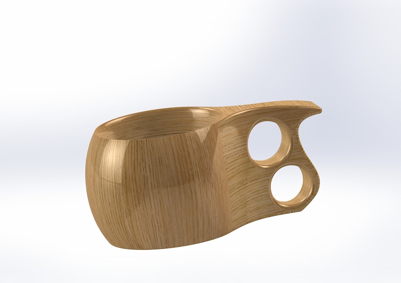 Kuksa Template Guksi Template Wooden Cup Drawing File for - Etsy