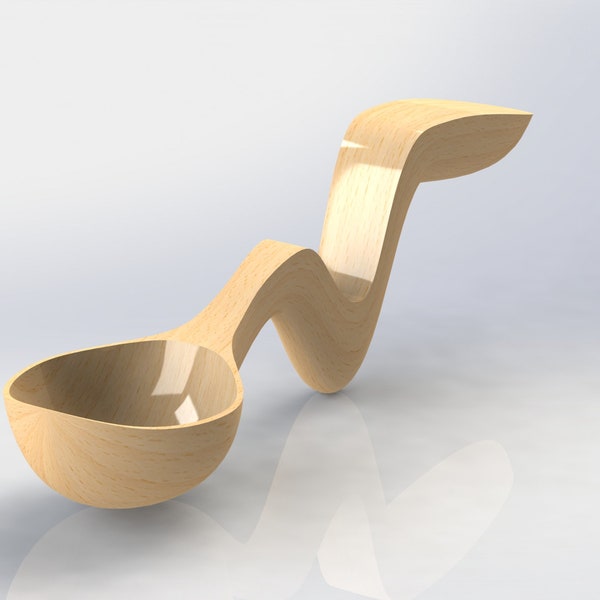 Cnc Wood Spoons Stl - Etsy