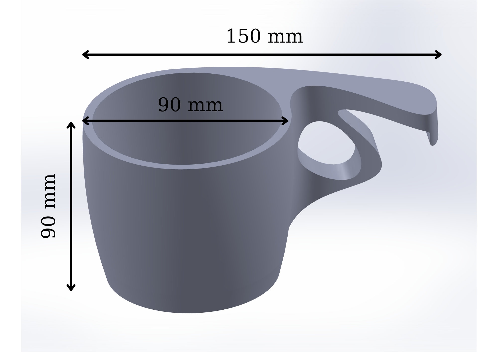 Kuksa Cup Template: 3D Print & CNC Files (digital Download) - Etsy