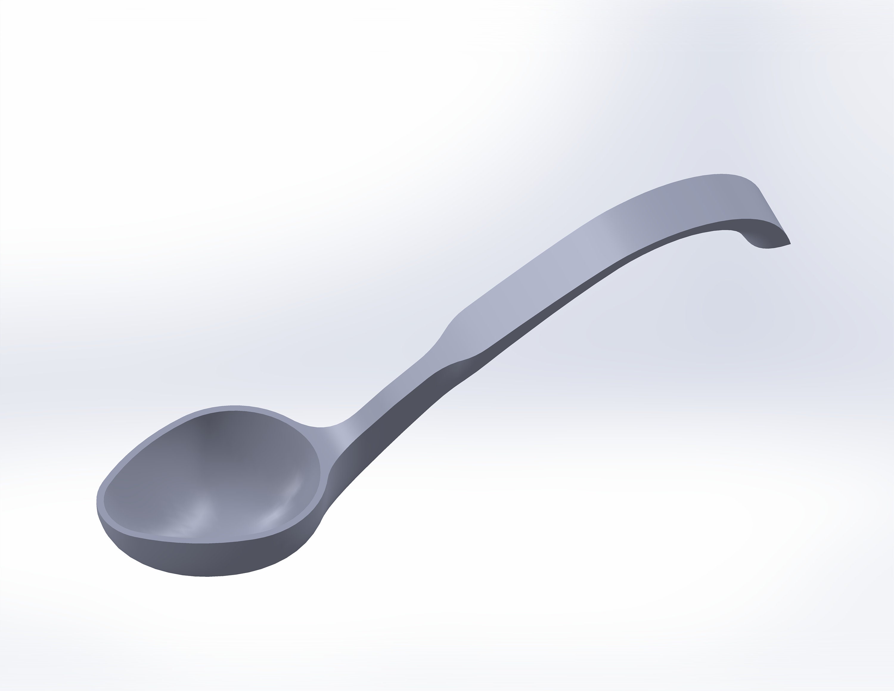 Wooden Spoon Template: 3D Print & CNC Carving (digital File) - Etsy