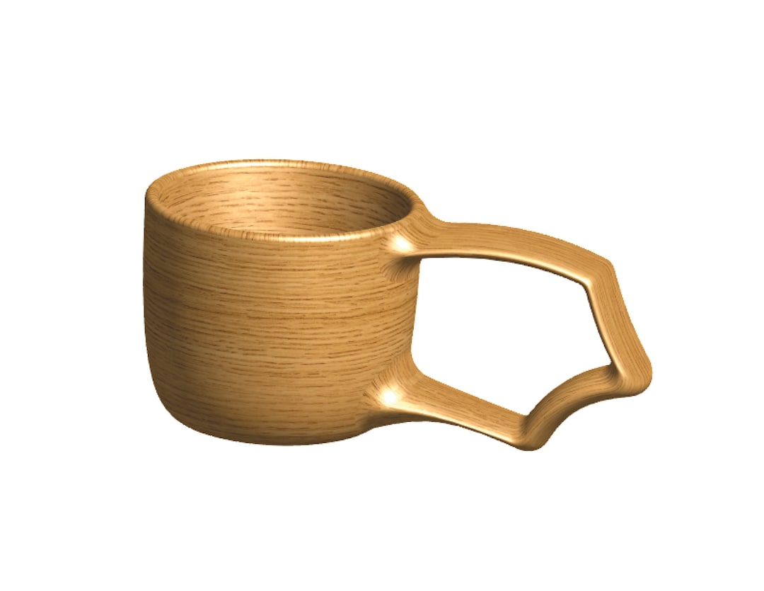 Kuksa Template Guksi Template Wooden Cup Drawing File for - Etsy