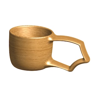 Kuksa Template Guksi Template Wooden Cup Drawing File for - Etsy