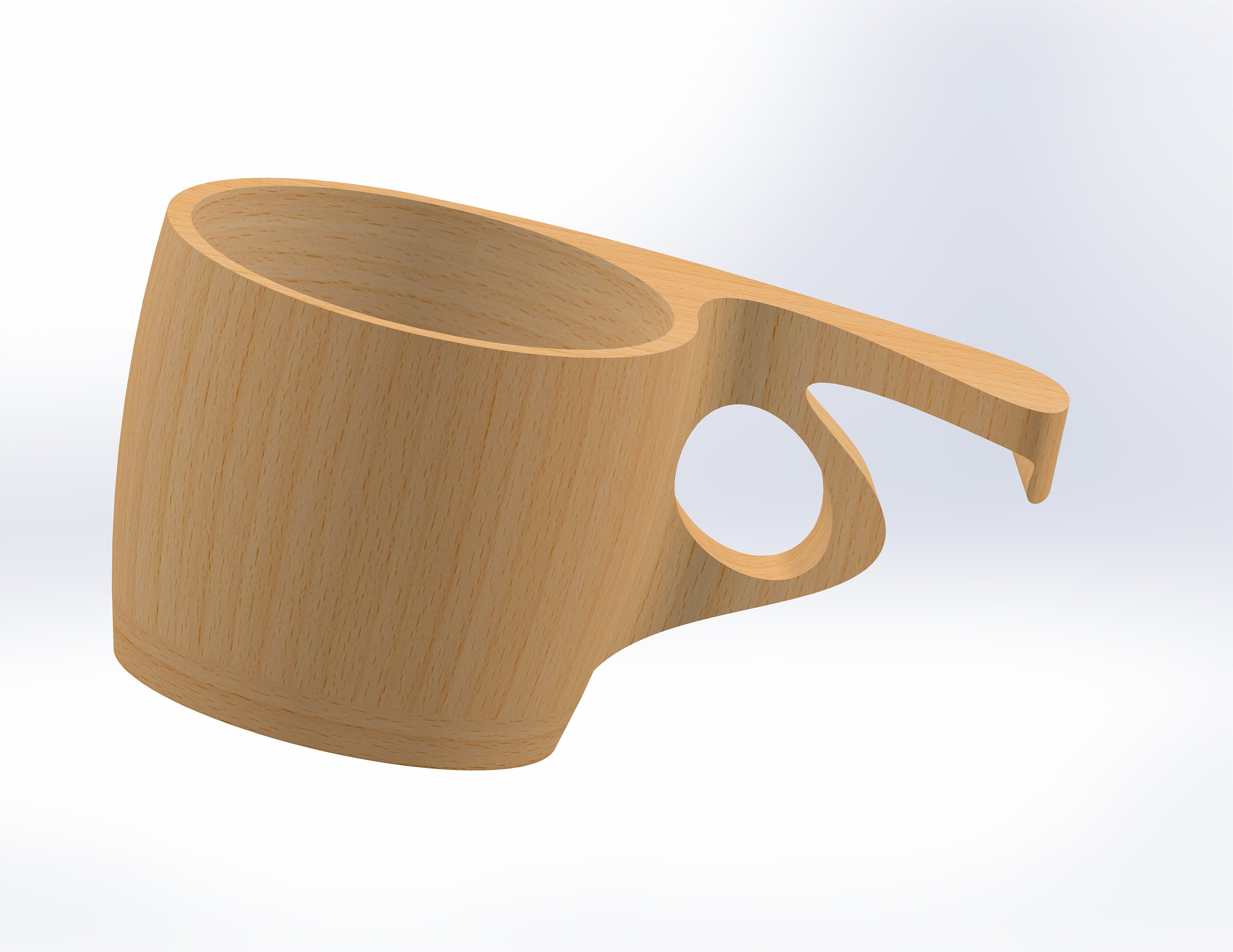 Kuksa Cup Template: 3D Print & CNC Files (digital Download) - Etsy