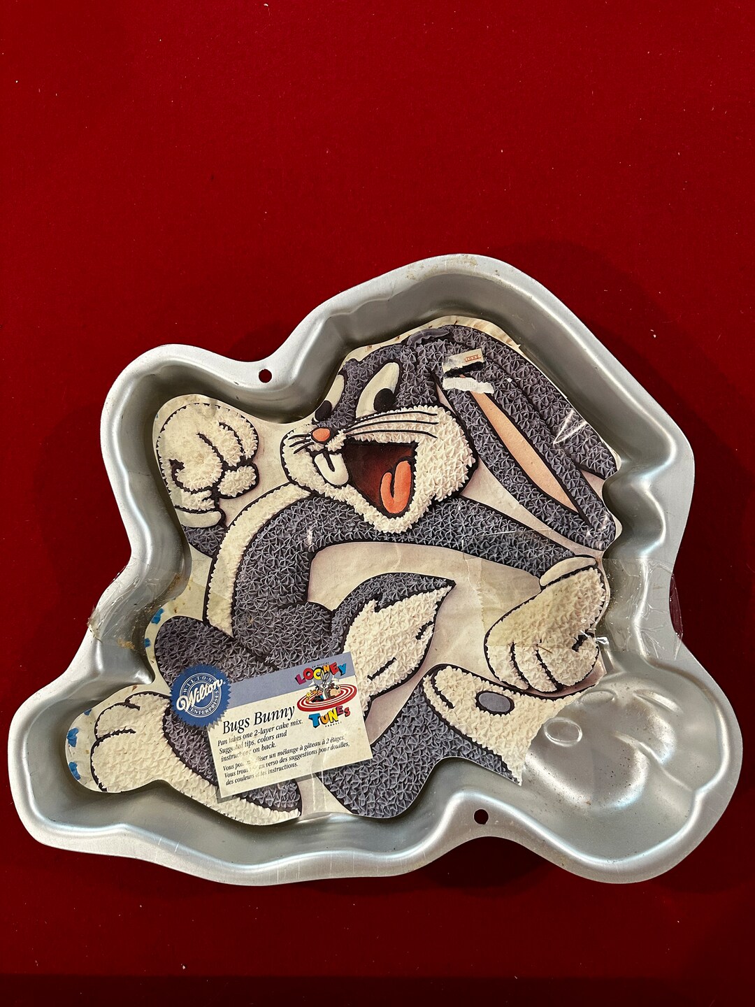 Wilton Cake Pan Bugs Bunny Vintage Cake Decorating - Etsy