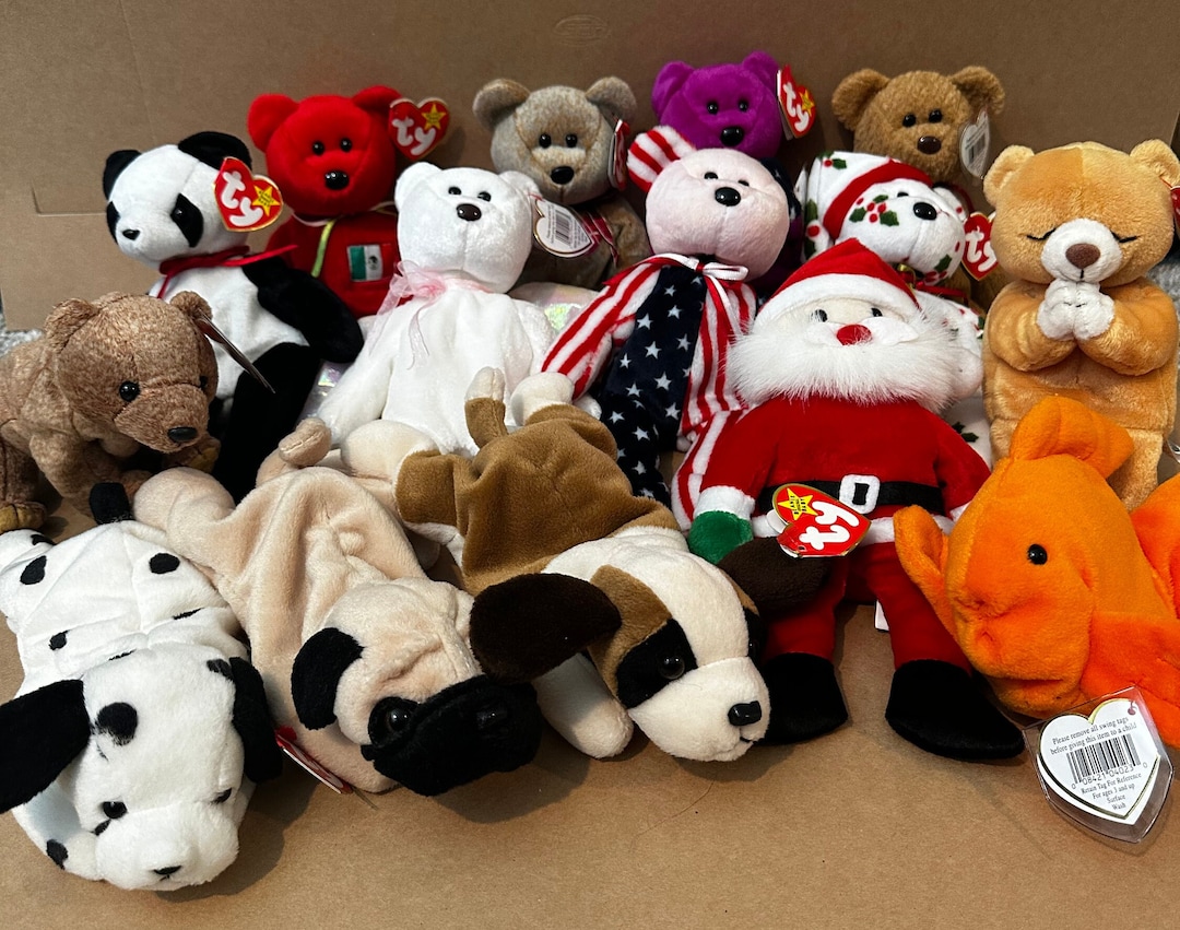 Vintage Beanie Babies ~ Retired Beanie Babies ~ Pick Your Beanie ~ 3 ...