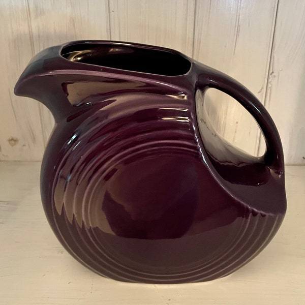 Fiestaware Pitcher - Etsy