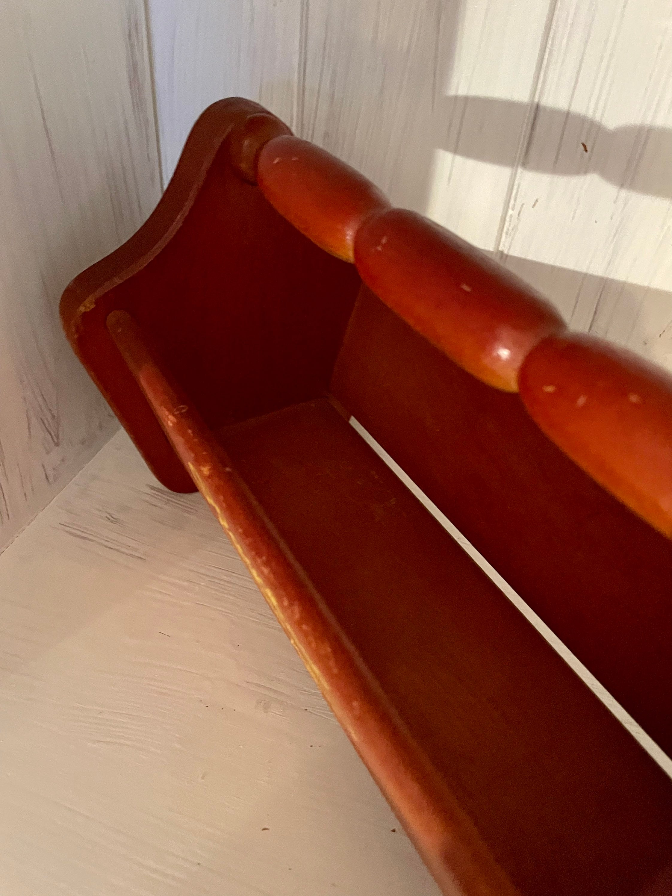 1950s-60s Playskool Wooden Sewing Box/vintage Playskool Wooden Sewing ...