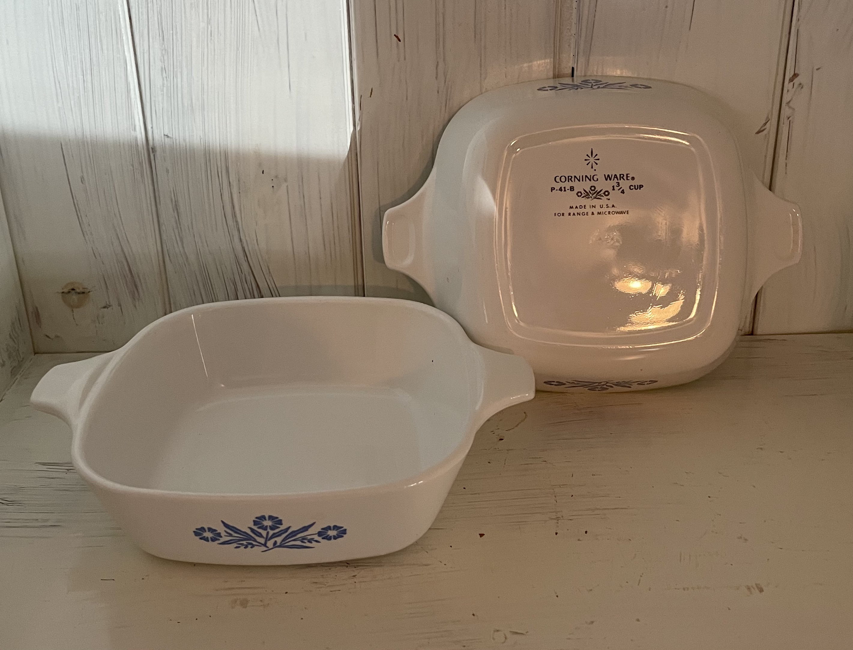 1950s Vintage Corning Pyroceram A-17 Casserole Dish Blue - Etsy