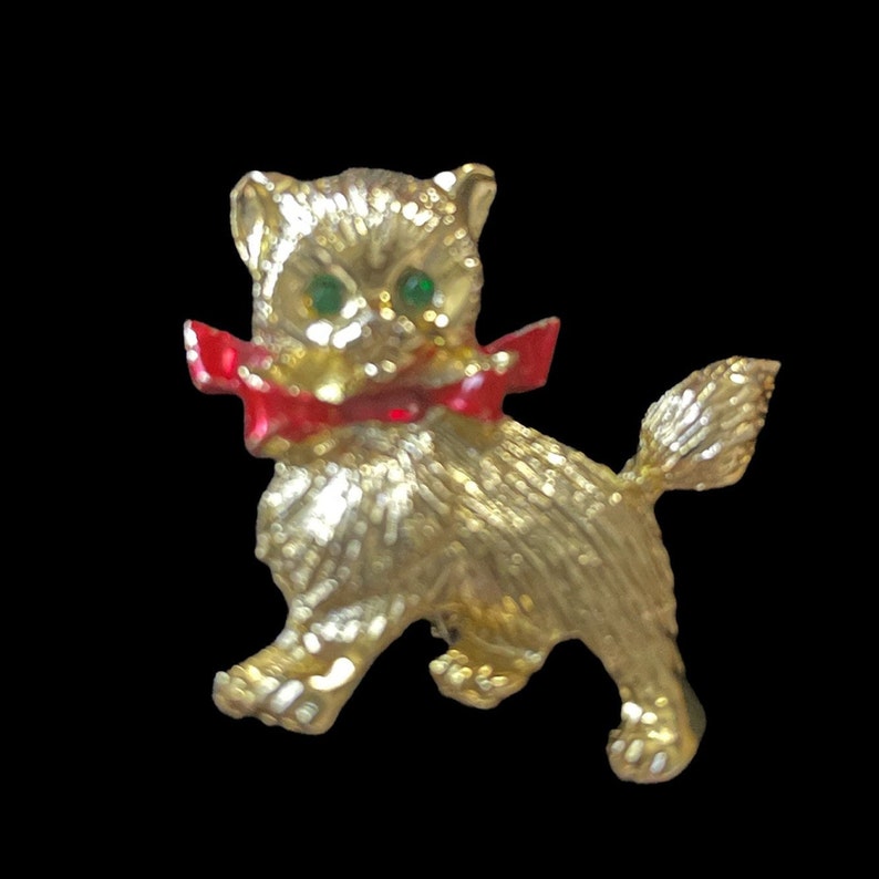 Vintage Cat Brooches Assorted Lot From 70s 80's 90s/vintage Cat Pins ...
