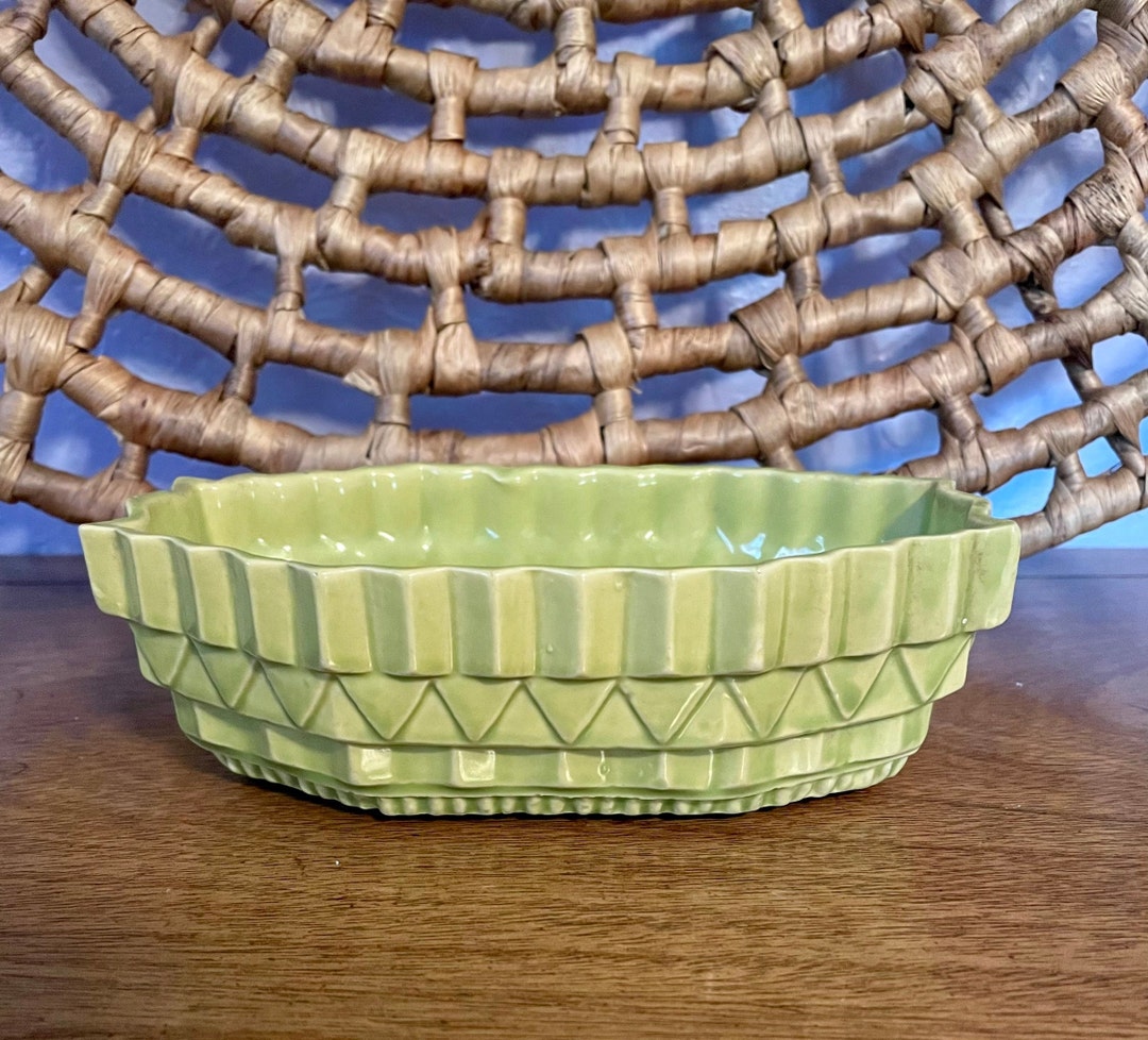 Vintage Springfield Pottery Company SP2 Light Green Planter - Etsy