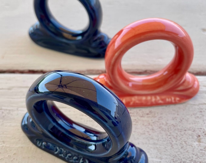 Vintage Fiestaware Ceramic Napkin Holders - Etsy