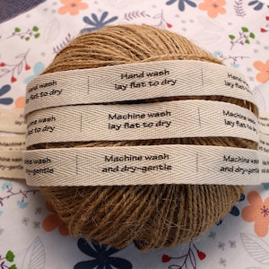 15x50mm,cotton Twill Webbing,flat or Folded Labels,printed Sew-in ...