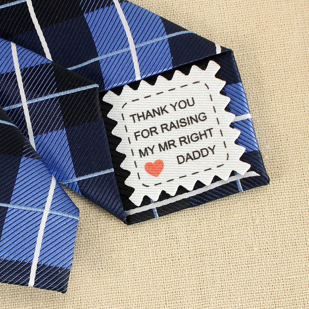 Bride Gift. Iron on Tie Patch. Personalized Tie Patch. Groom Gift ...
