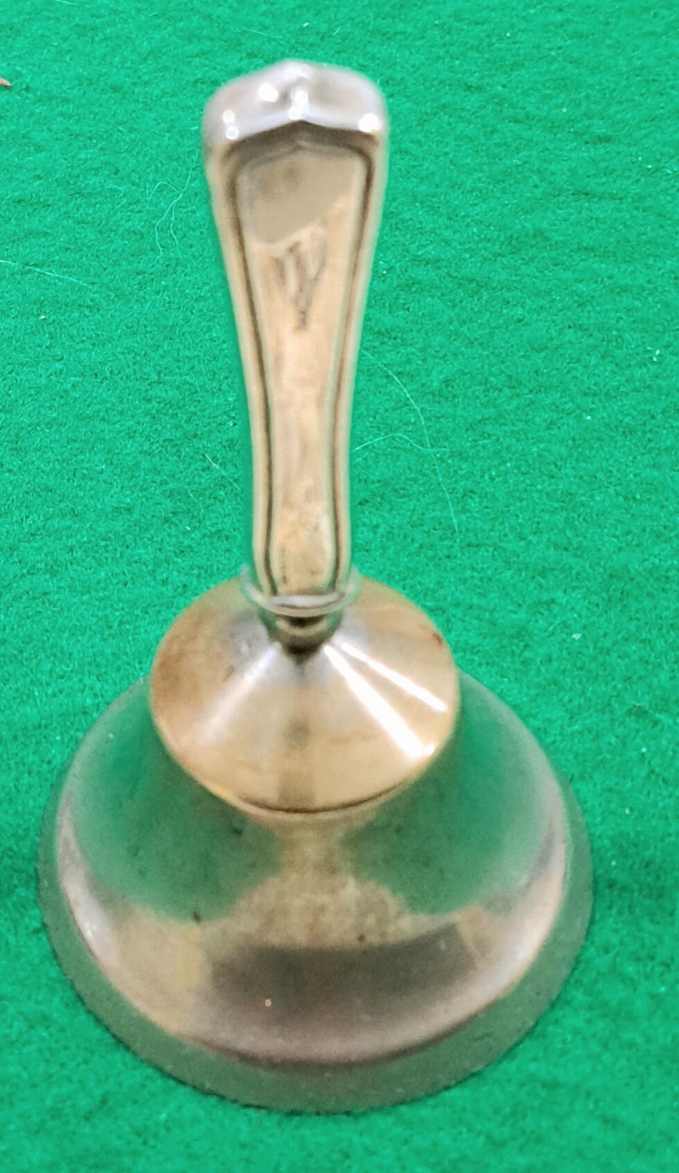 Vintage Silver Dinner Bell Sterling Handle 4 - Etsy