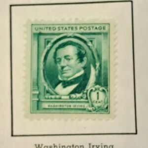 1940 Great Americans Postage Stamp Series - Authors & Poets - Etsy