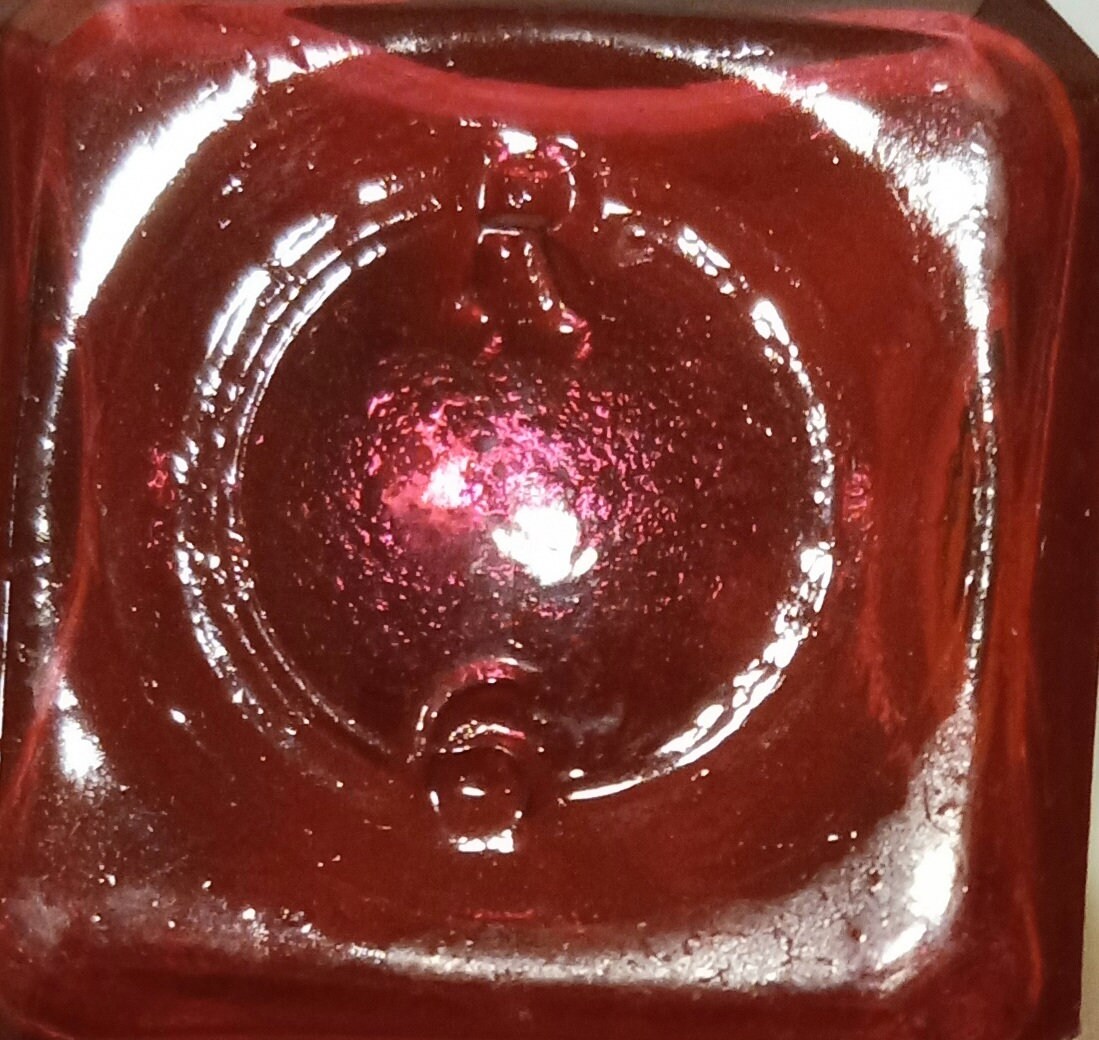 Very Rare Ruby Red Foster Clark Eiffel Tower Lemonade Bottle 4" - Etsy