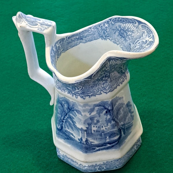 Antique Light Blue Pitcher - Etsy