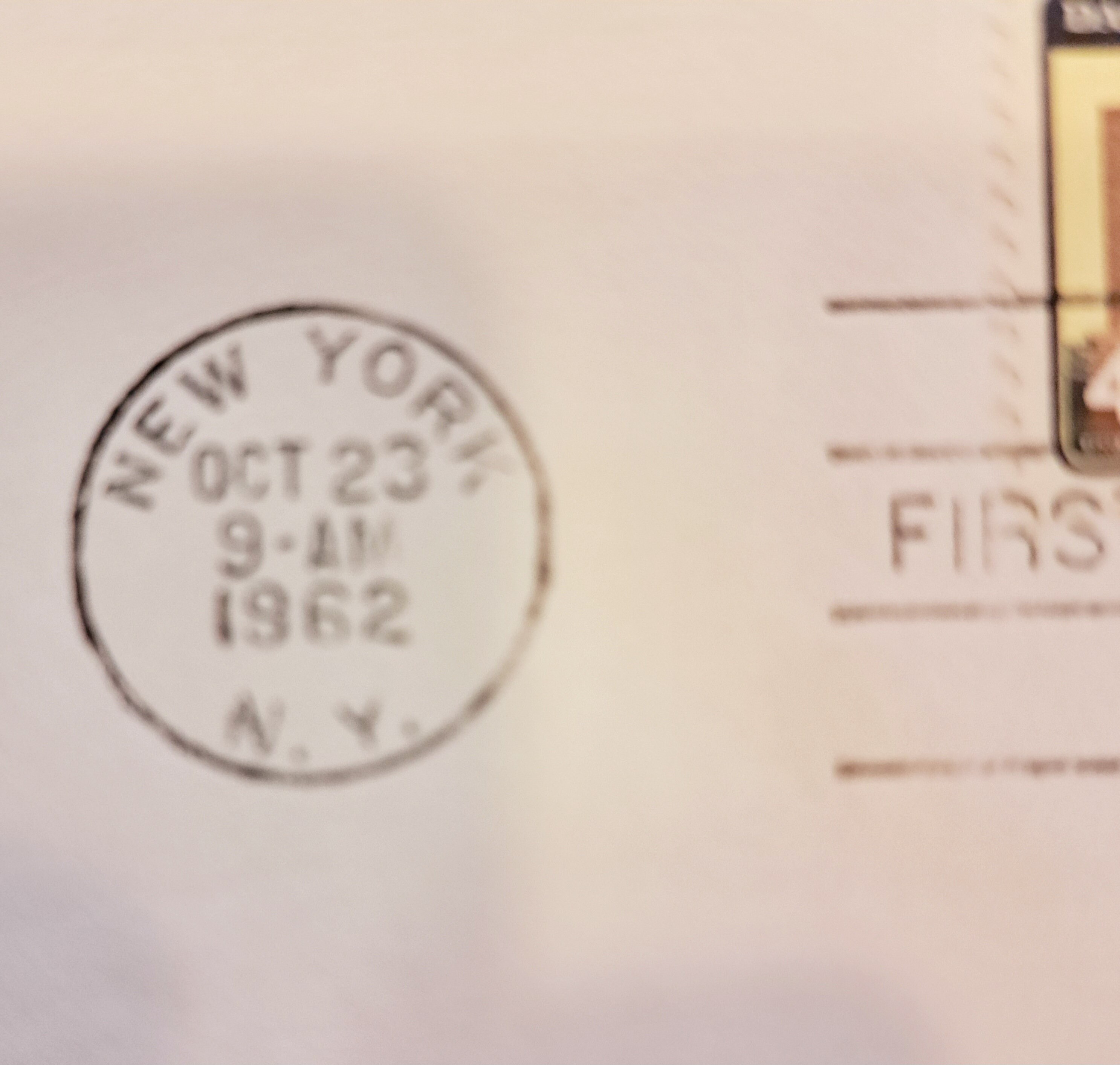 First Day of Issue Error 1962 - Dag Hammarskjold Late Postmark, No ...