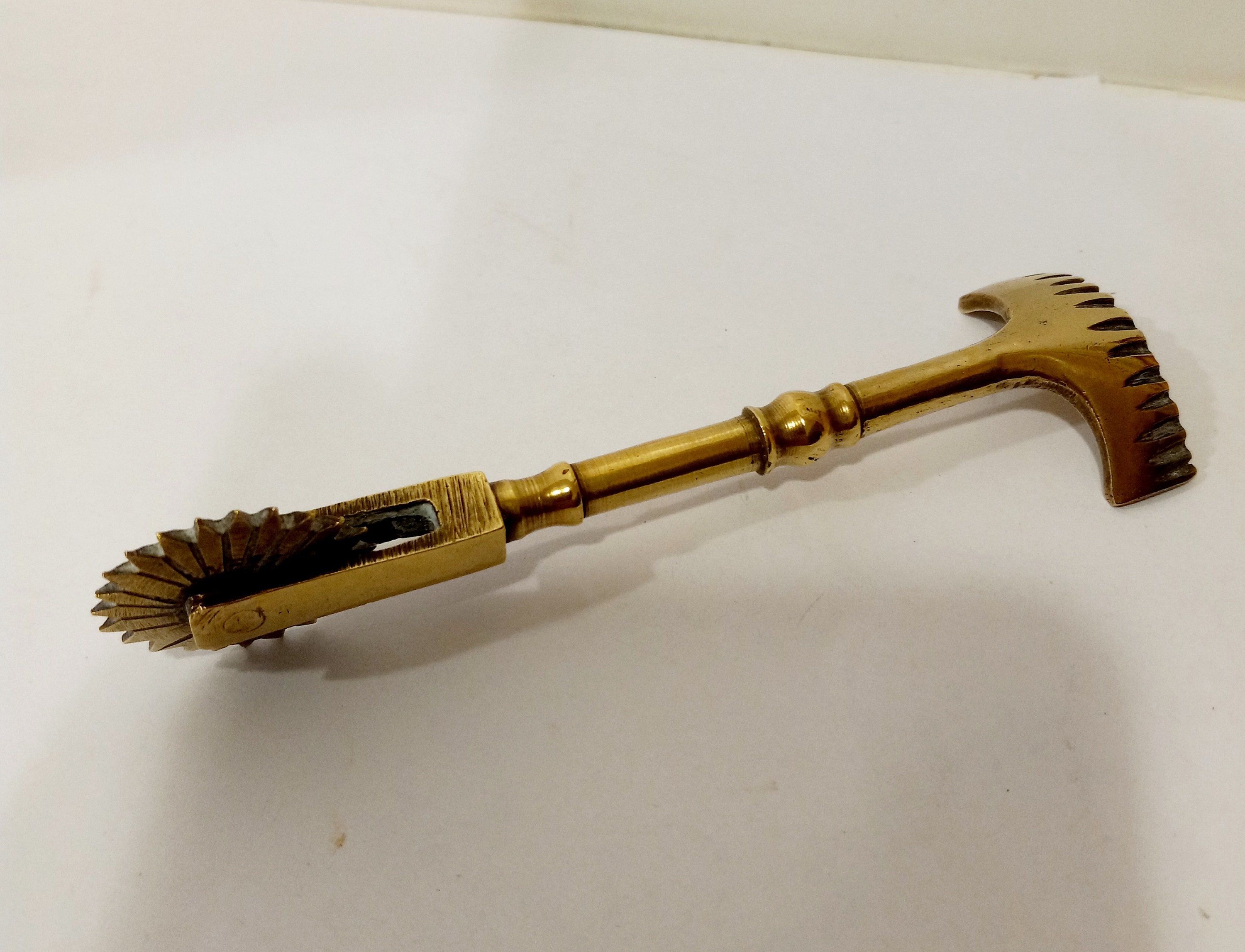 Vintage Brass Tool for Leather Detailing 1900s - Etsy
